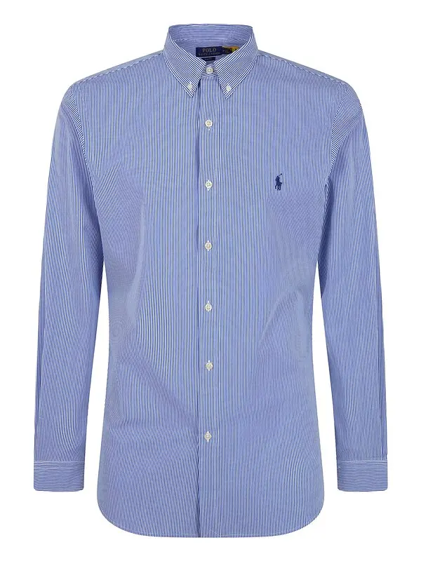 Polo Ralph Lauren Long Sleeves Sport Shirt - Blue