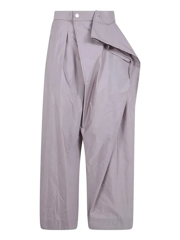 Issey Miyake Akimbo' Volume Trousers - Gray