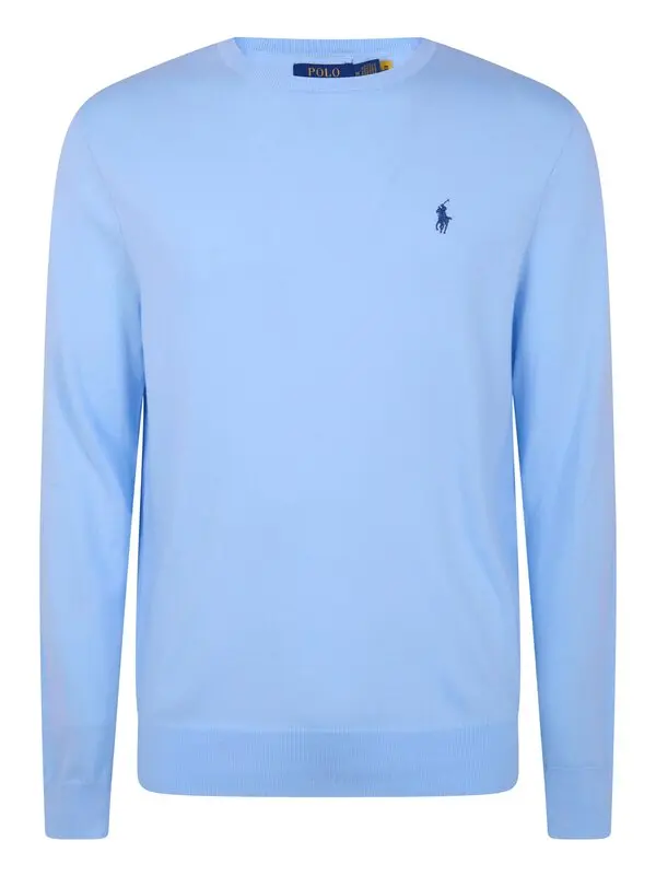 Polo Ralph Lauren Long Sleeve Crew Neck Sweater - Blue