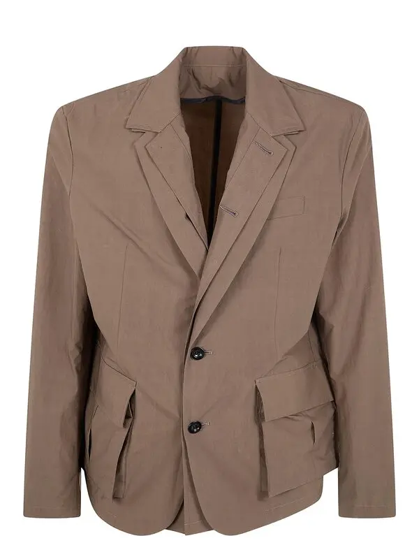 Sacai Cotton Typewriter Blazer - Gray