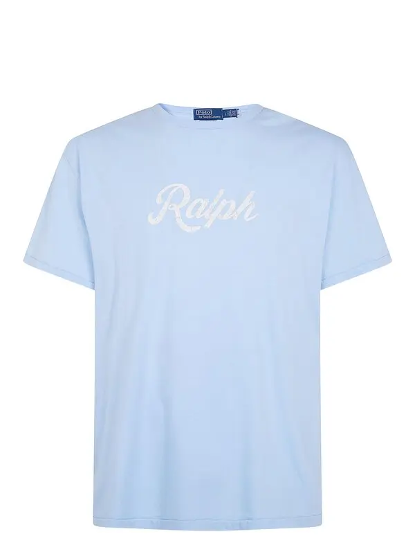 Polo Ralph Lauren Short Sleeves Classic Print T-shirt - Blue