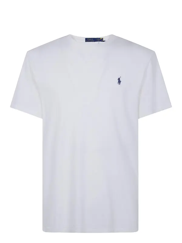 Polo Ralph Lauren Short Sleeves Classic Pocket T-shirt - White