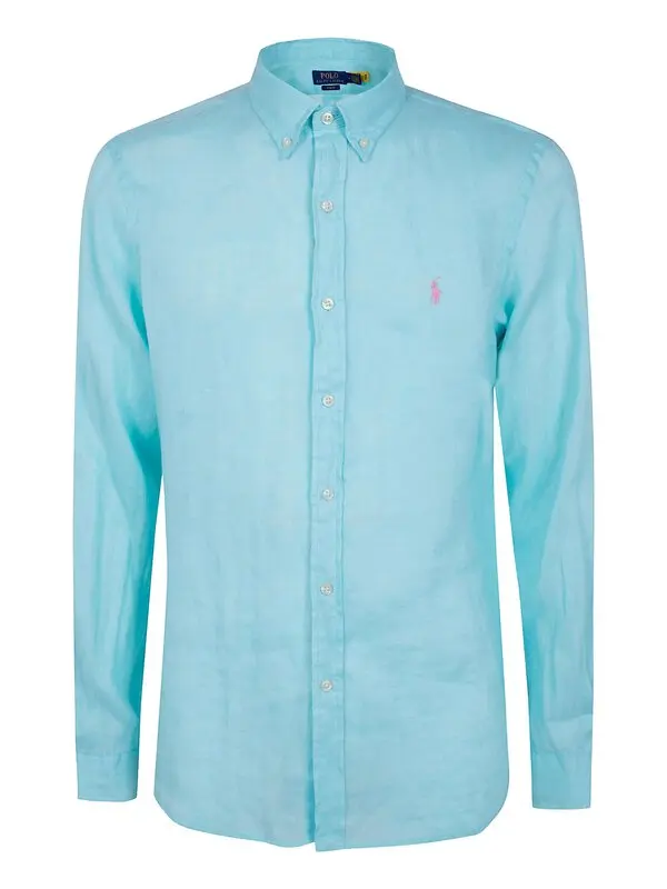 Polo Ralph Lauren Long Sleeves Sport Shirt - Blue