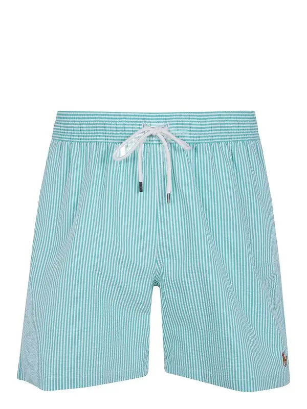 Polo Ralph Lauren Swimwear Shorts With Drawstring Waist - Green