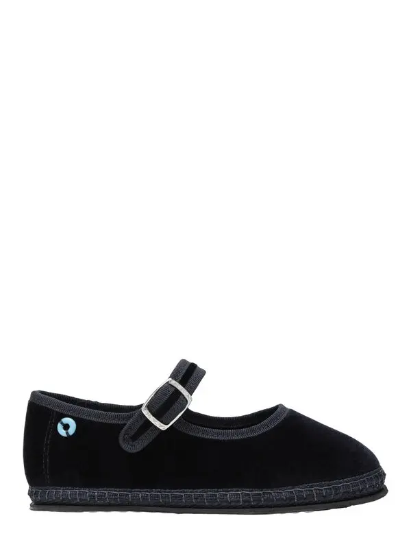 PIEDÀTERRE VENEZIA Piedaterre Velvet Mary Jane Shoes - Blue