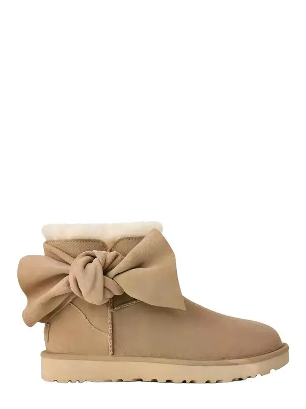 UGG Classic Mini Bow Boots - Neutrals