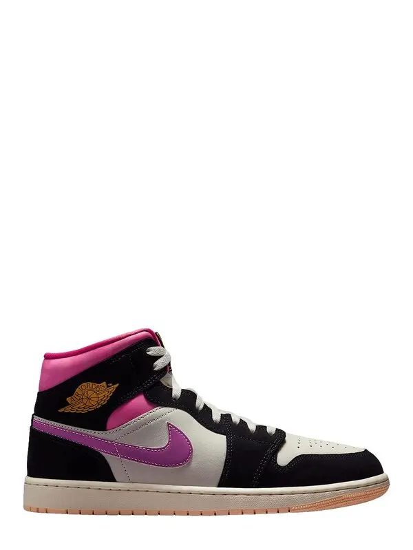 JORDAN 1 Mid Se "sail Pink - Black