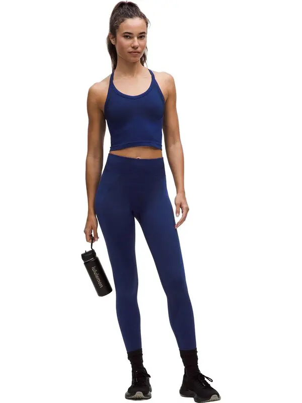 Lululemon Get Low High-rise Training Tight 25 - Deep Sea Blue/true Navy