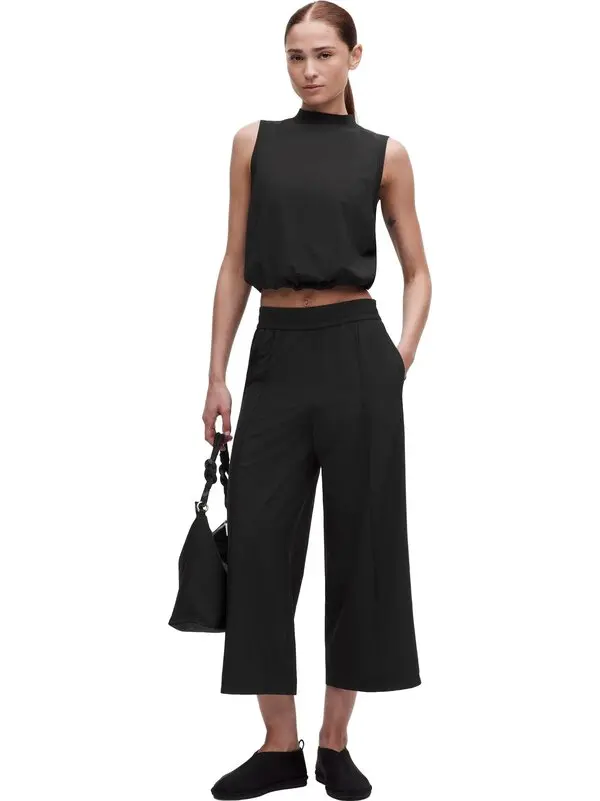 Lululemon Breezily Mid-rise Cropped Pant - Black