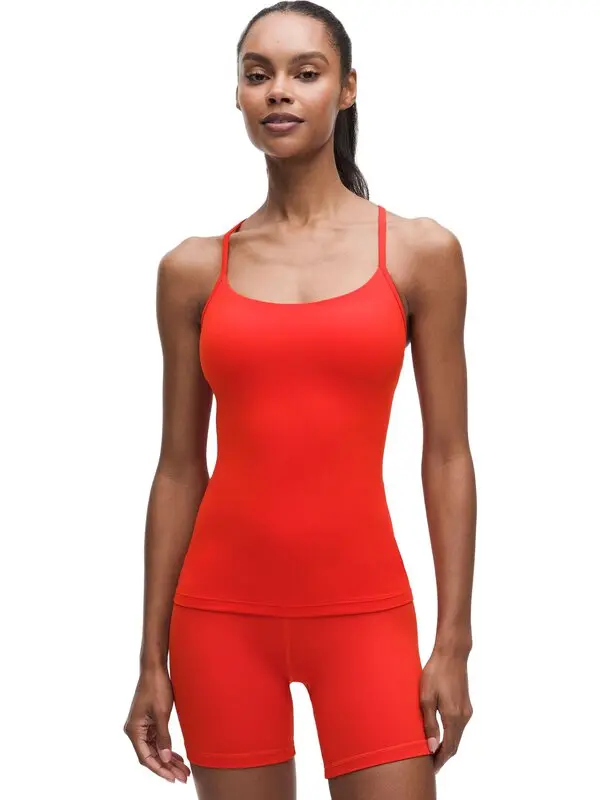 Lululemon Flow Y Tank Top - Cherry Ember