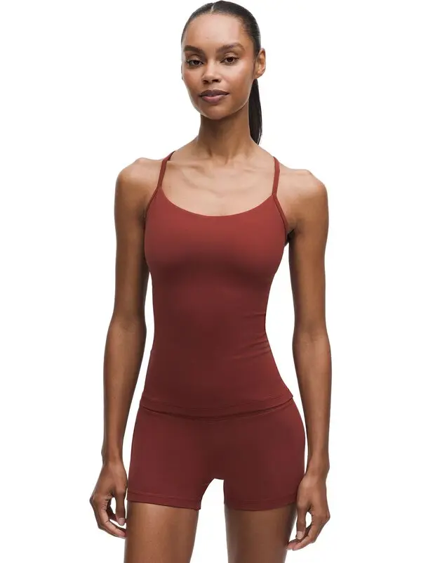 Lululemon Flow Y Tank Top - Cranberry Charm