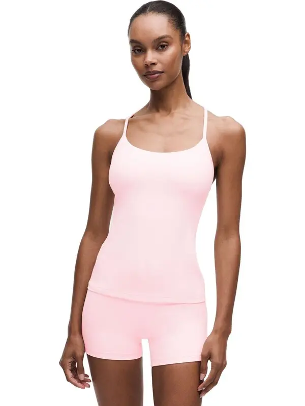 Lululemon Flow Y Tank Top - Pink Pearl