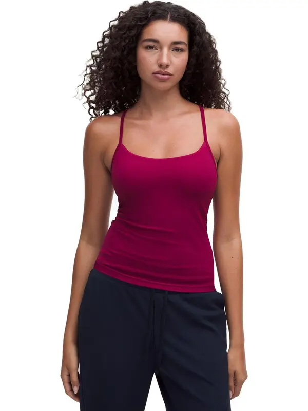 Lululemon Flow Y Tank Top - Raspberry Rave