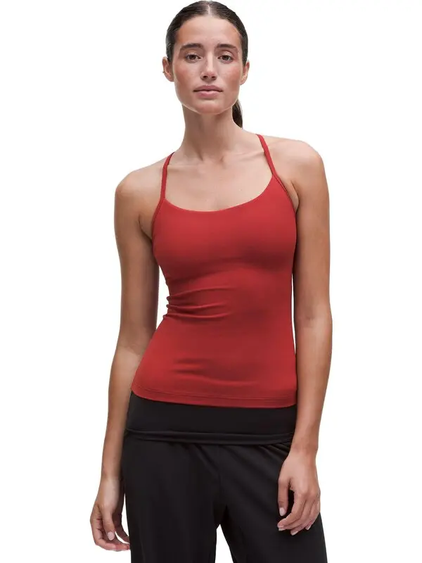 Lululemon Flow Y Tank Top - Rocket Red