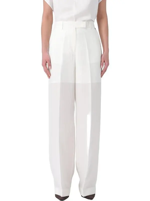 Liu Jo Wide Leg Trousers - White