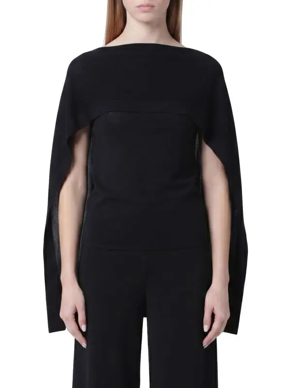 Alberta Ferretti Viscose Top - Black