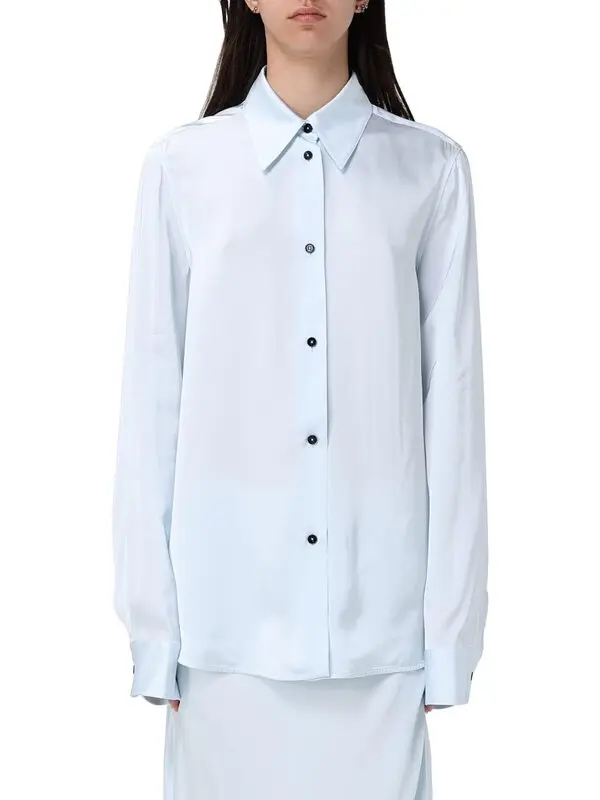 JIL SANDER Button-up Shirt - Gnawed Blue
