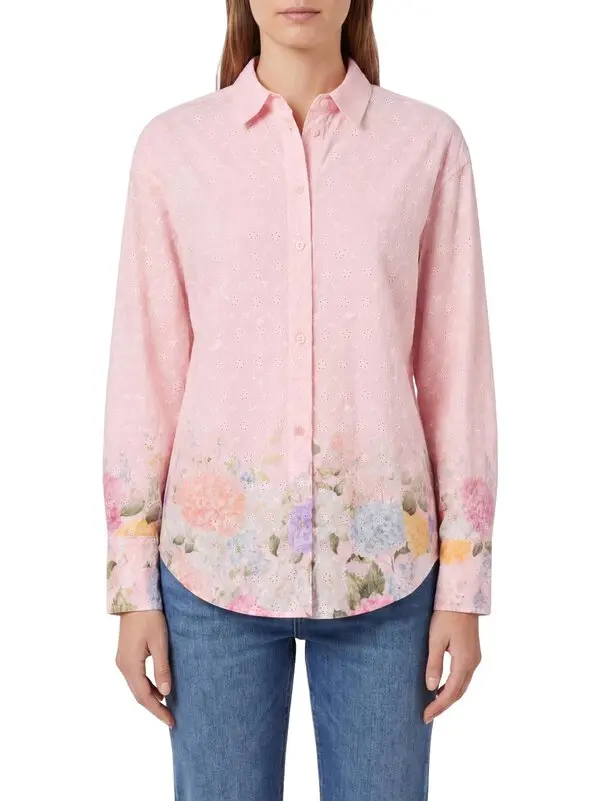 MC2 SAINT BARTH Embroidered Cotton Shirt - Multicolor