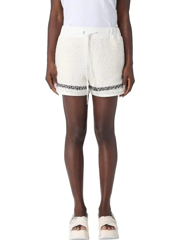 Sacai Textured Shorts - White