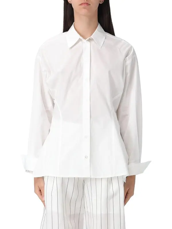 Liu Jo Shirt With Bow Detail - White