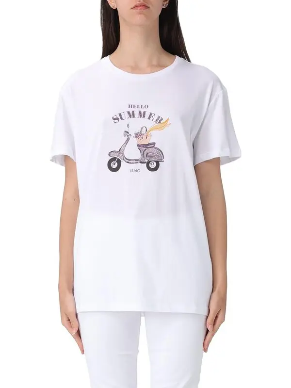 Liu Jo Graphic Print T-shirt - White 2