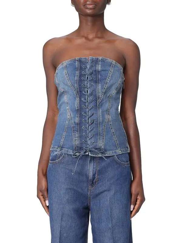 Liu Jo Corset Top - Denim