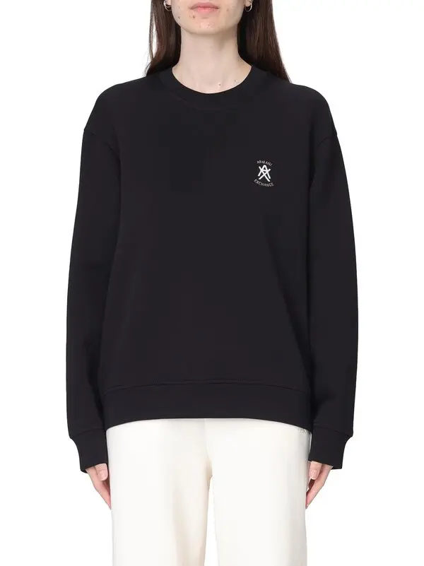 Armani Exchange Crew Neck Sweatshirt - Black