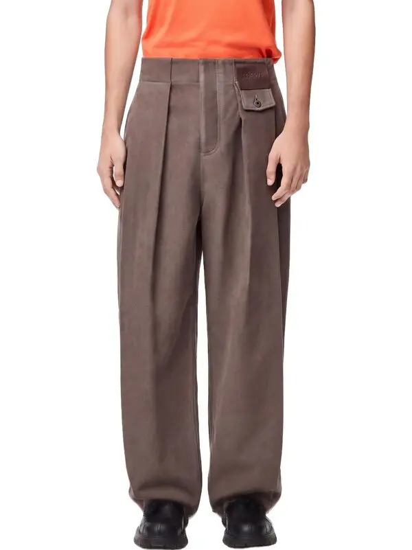 Loewe Tailored Trousers - Kaki