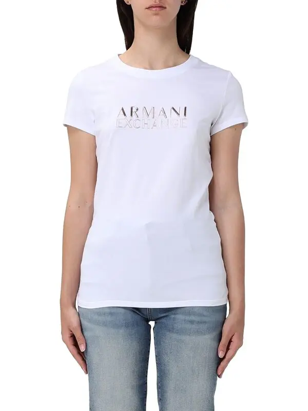 Armani Exchange Logo T-shirt - White