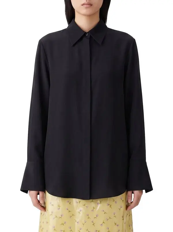 JIL SANDER Button-up Shirt - Black