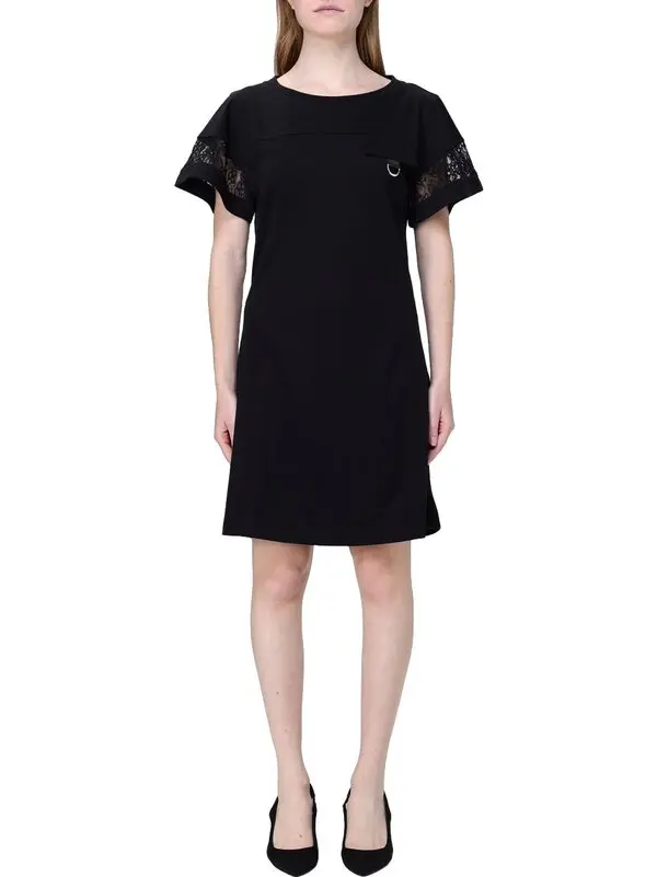 Liu Jo Lace Detail Dress - Black