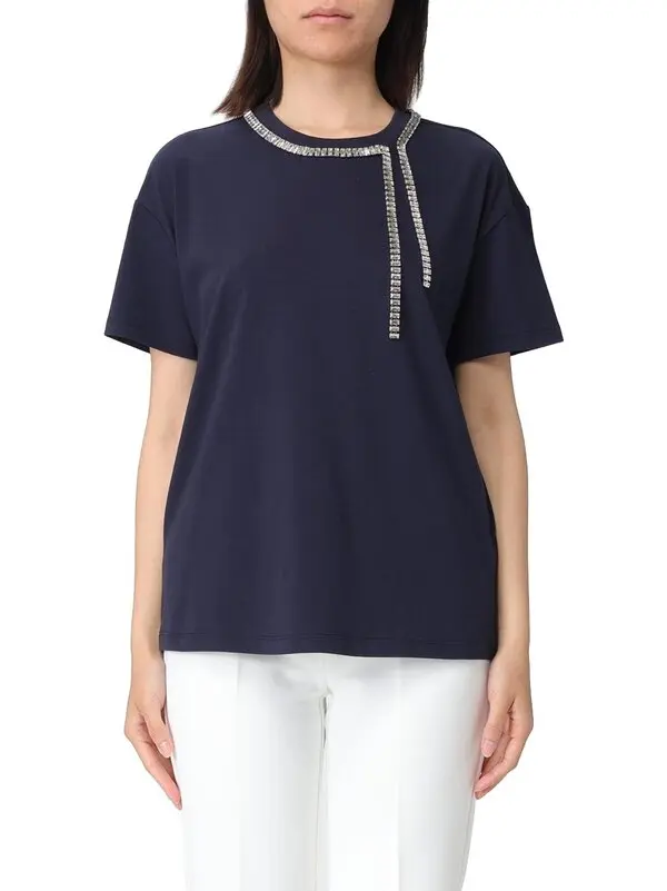 Liu Jo Embellished T-shirt - Blue