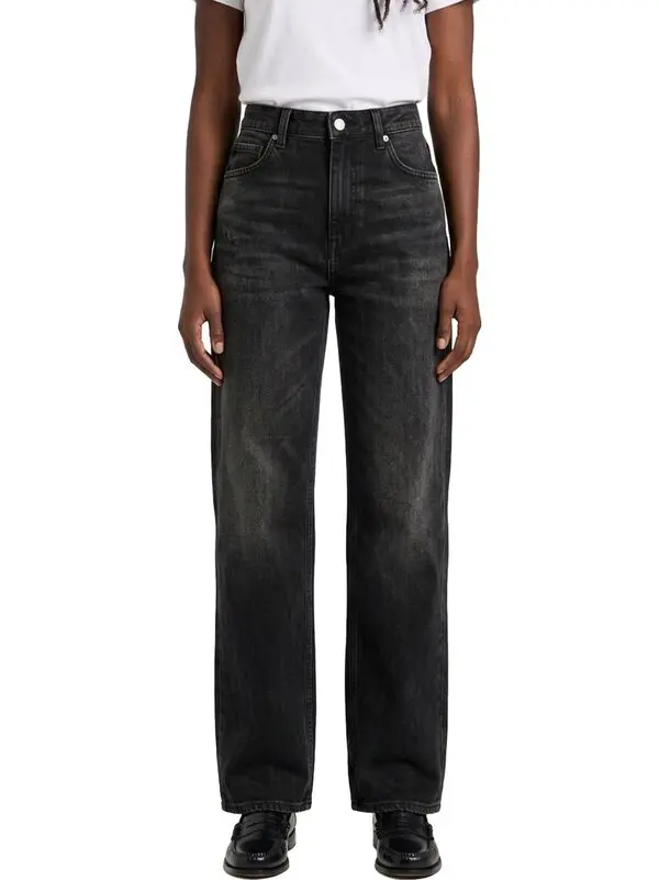 MAISON MARGIELA Straight Leg Jeans - Charcoal