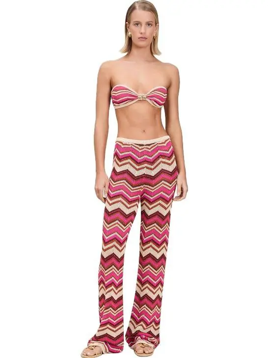 Devon Windsor Cierra Knit Pant - Pink