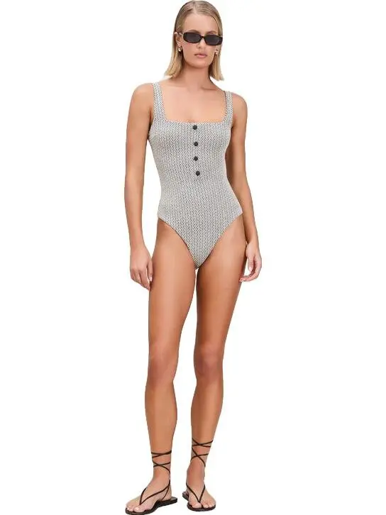 Devon Windsor Layla Full-piece Swimsuit - Black