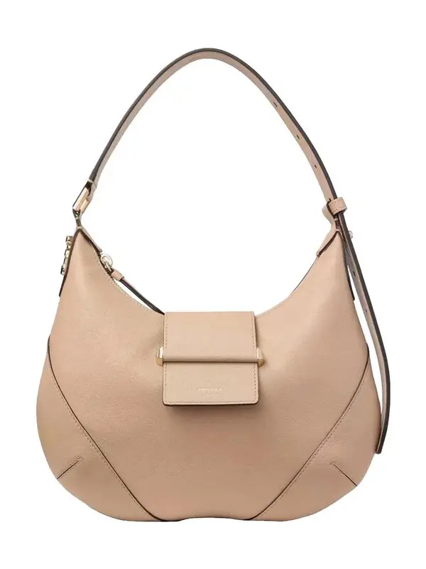 JIMMY CHOO Small Bar Hobo Shoulder Bag - Neutrals