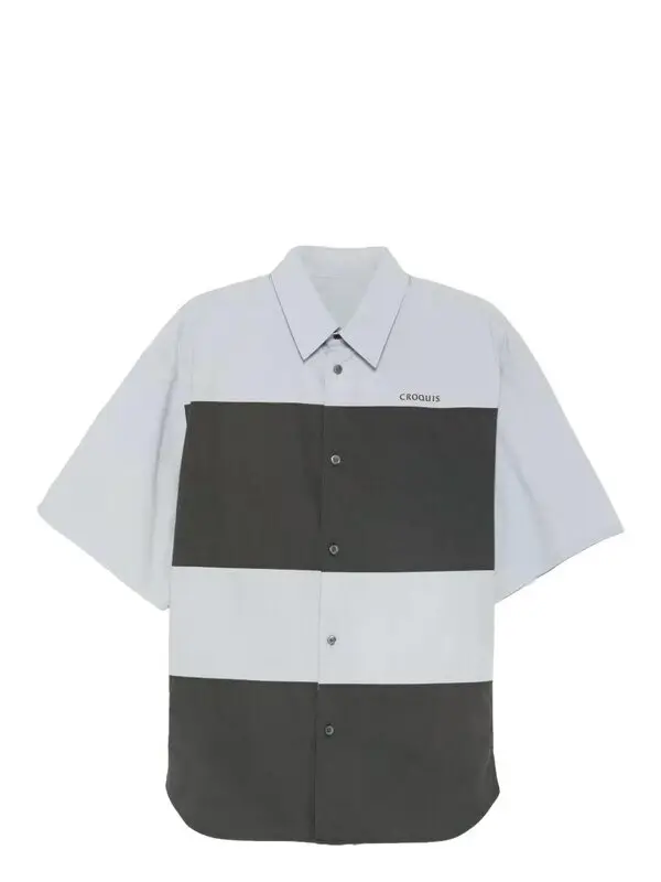CROQUIS Striped Shirt - Blue