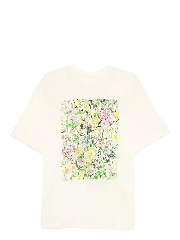 JNBY Floral Print T-shirt - Neutrals