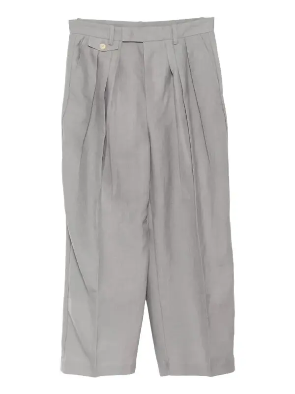 JNBY Pleated Tapered Trousers - Grey