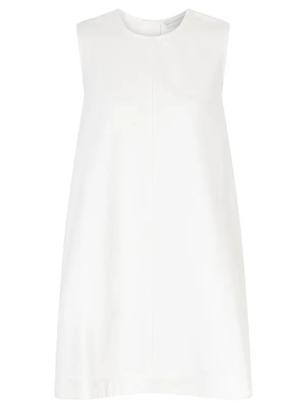 Stella McCartney Sleeveless A-line Mini Dress - White