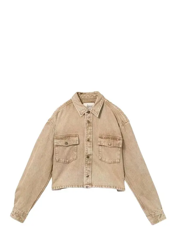 AAPE BY *A BATHING APE Apee™ A Bathing Ape® Logo-patched Pocket Jacket - Neutrals
