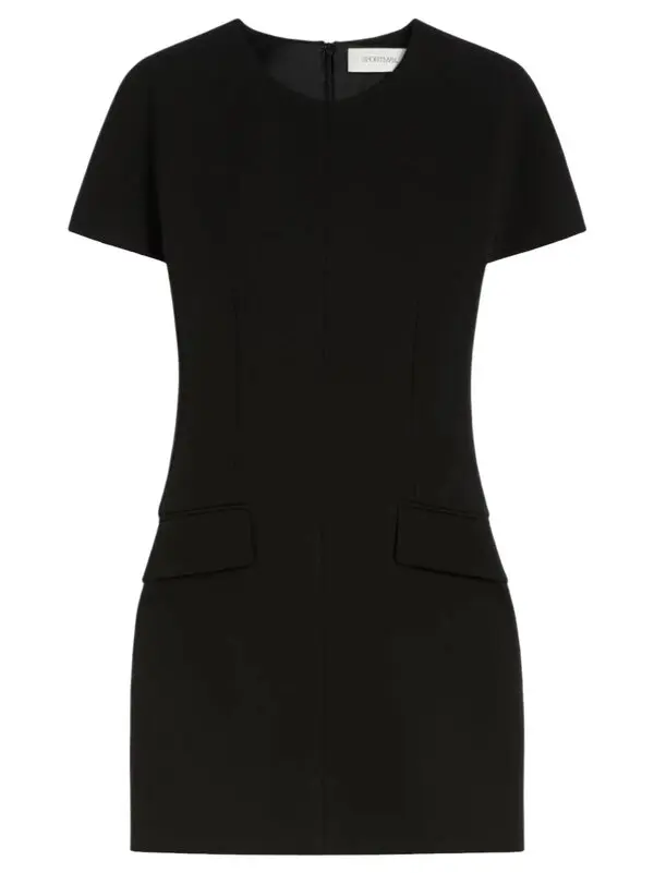 Sportmax Jersey Dress - Black