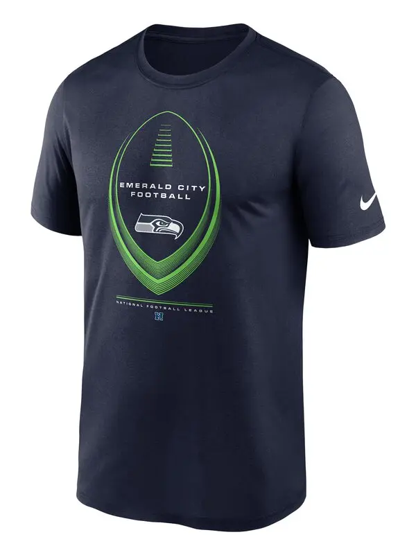 Nike Seattle Seahawks Legend Icon Dri-fit Nfl T-shirt - Blue