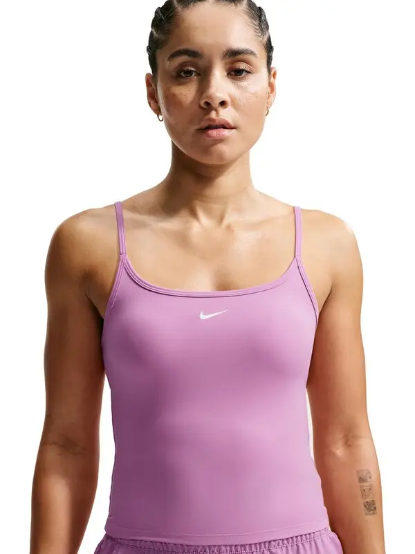 Nike Fitted Dri-fit Cami Tank Top - Purple