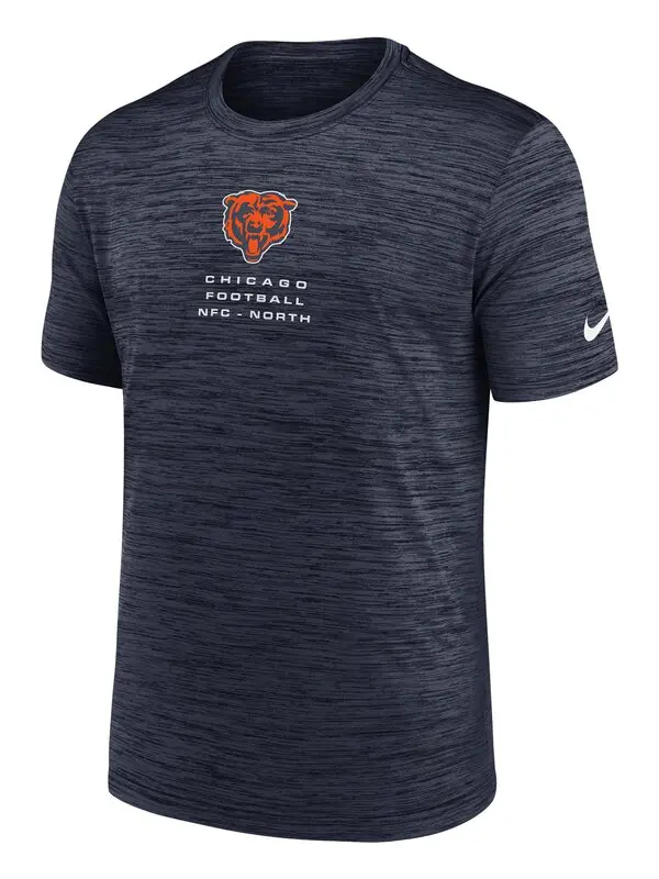 Nike Chicago Bears Velocity Dri-fit Nfl T-shirt - Blue