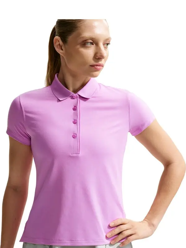 Nike Club Dri-fit Uv Short-sleeve Golf Polo - Purple
