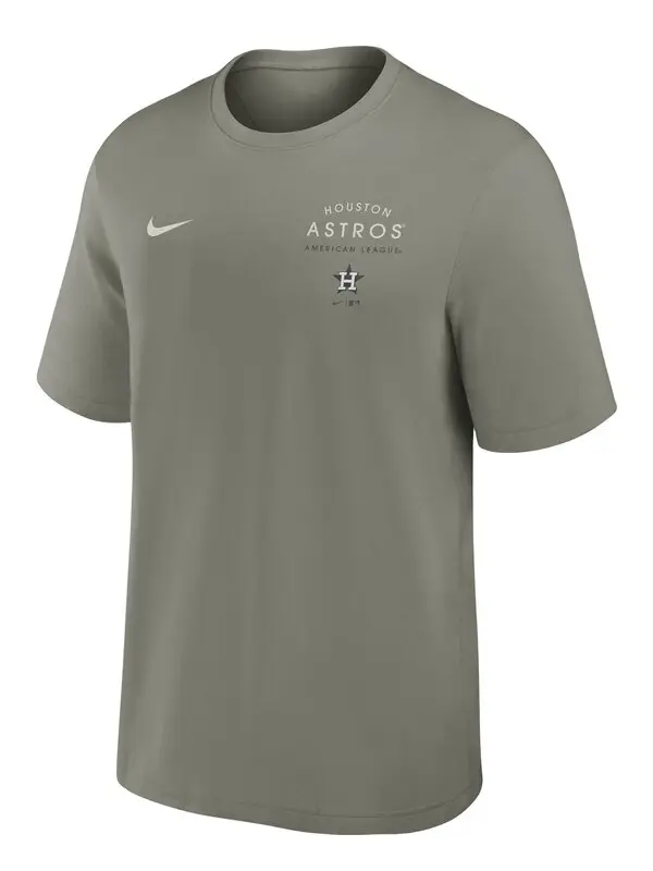 Nike Houston Astros Primary Dri-fit Mlb T-shirt - Grey