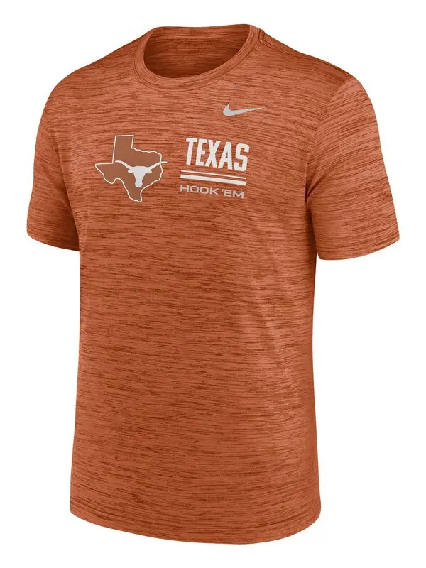 Nike Texas Sideline Velocity Dri-fit College T-shirt - Orange