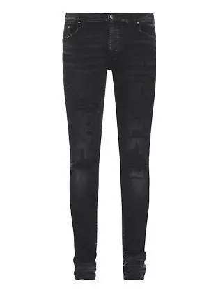 Amiri Slim Fit Thrasher Plus Aged Jeans - Black