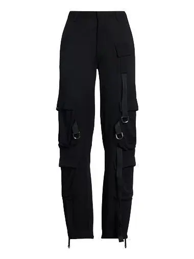DONDUP Viscose Cargo Pants - Black